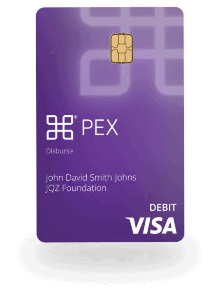 PEX for Grants Disbursement - PEX