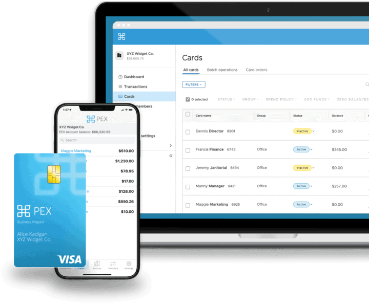 Welcome to PEX | Simplify your employee spending